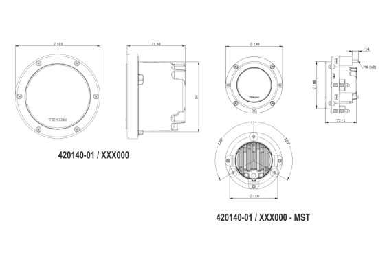 420140 (LED FRONT FOG LAMP) – Tekom | Defence and Aviation Industry Inc.